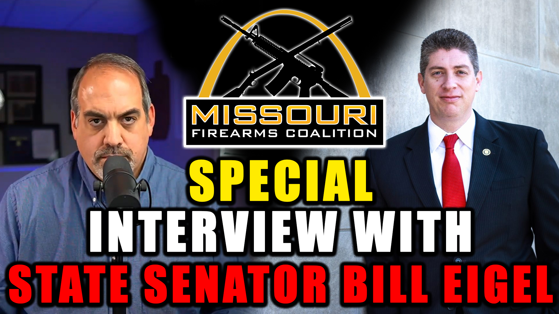 Video Interview: Sen. Bill Eigel on Red Flag Gun Seizures! - Missouri ...